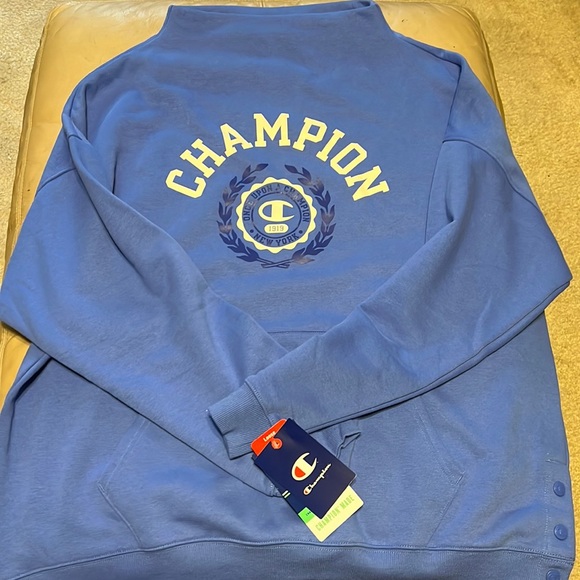 Champion | Tops | Champion Blue Womans Size Xl | Poshmark